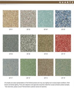 Sample Colors – Creative Coatings